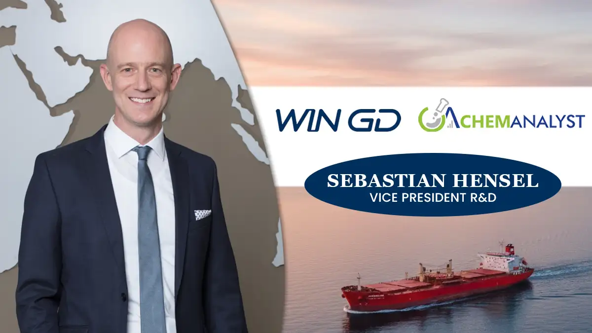 Interview – WinGD Sebastian Hensel Talks About Ethanol Engine